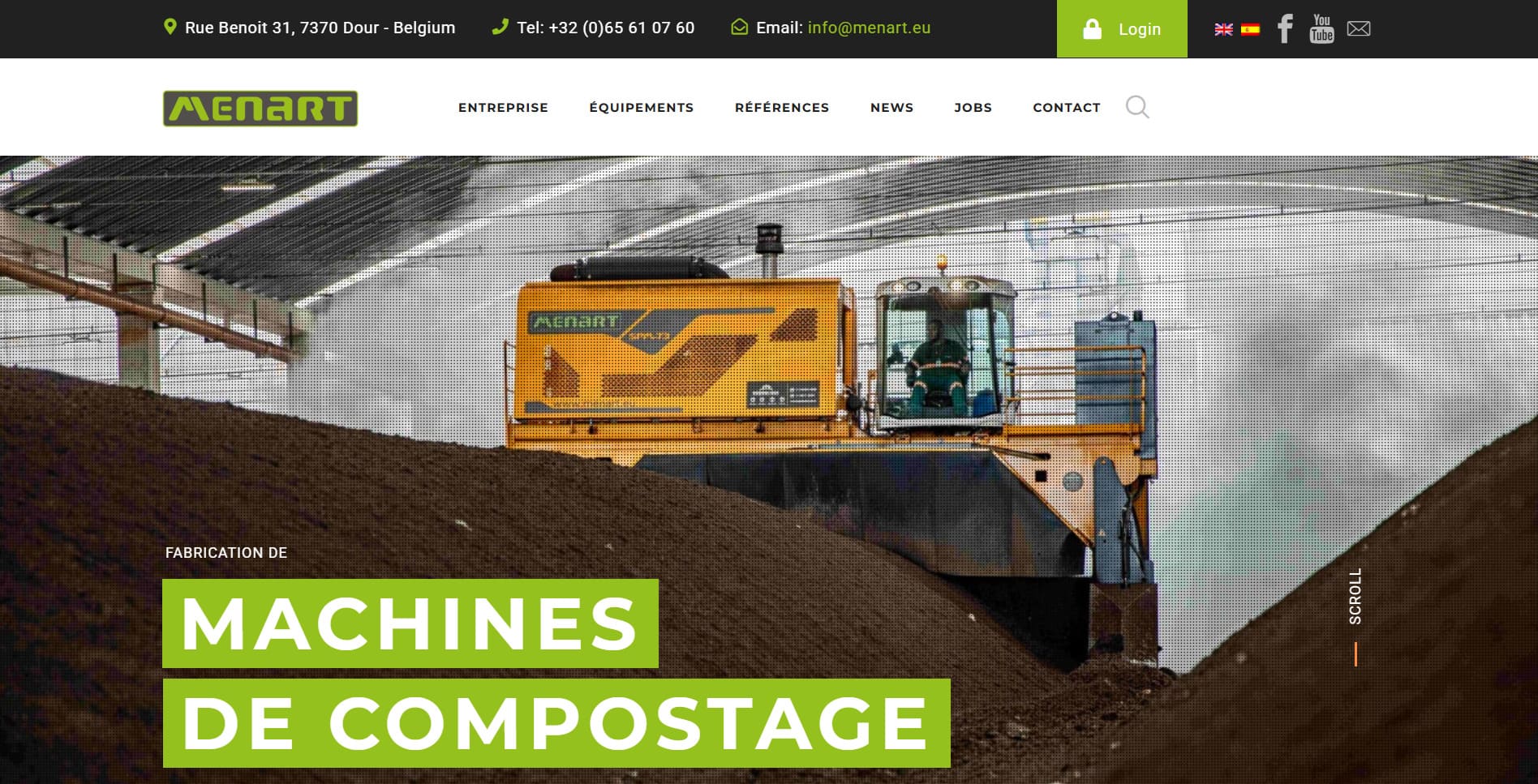 Menart - Équipements performants